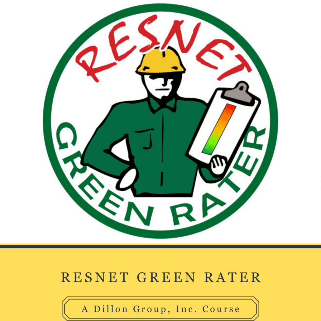 RESNET Green Rater Training Building Science Education